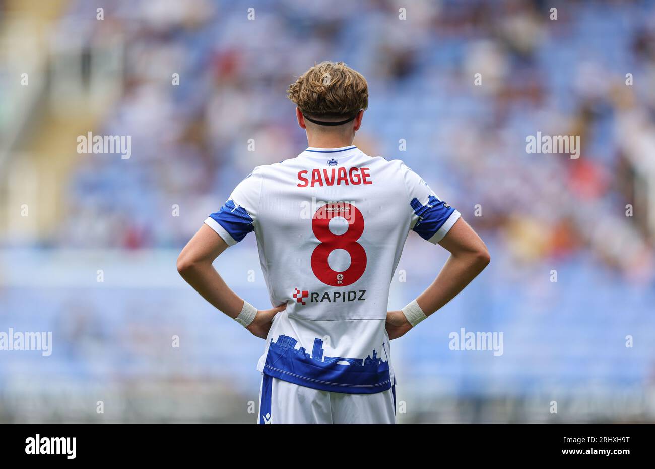 Reading's Charlie Savage in action during the Sky Bet League One match ...