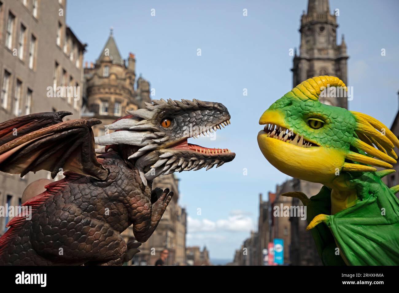 Edinburgh Festival Fringe, Royal Mile, Edinburgh, Scotland. 19 August ...