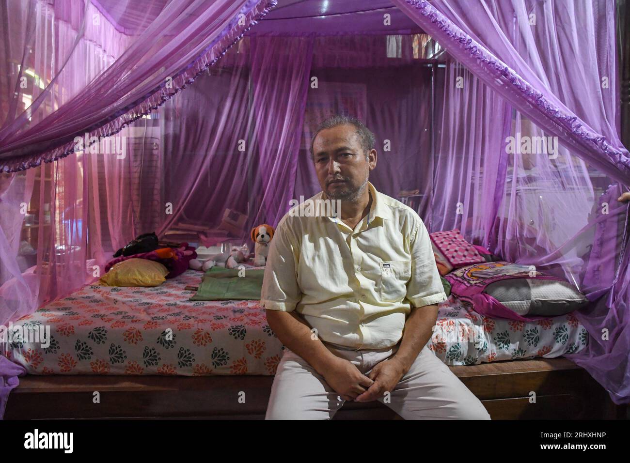 Kulajit Hijam, the father of Luwangbi Linthoingambi Hijam, who has been ...