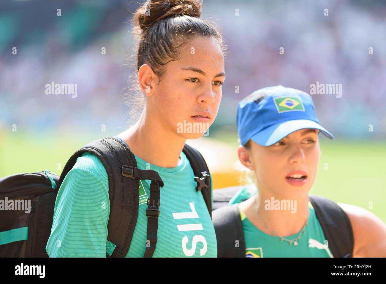 Budapest, Hungary. 19th Aug 2023. Lissandra Maysa Campos (Brazil) after ...