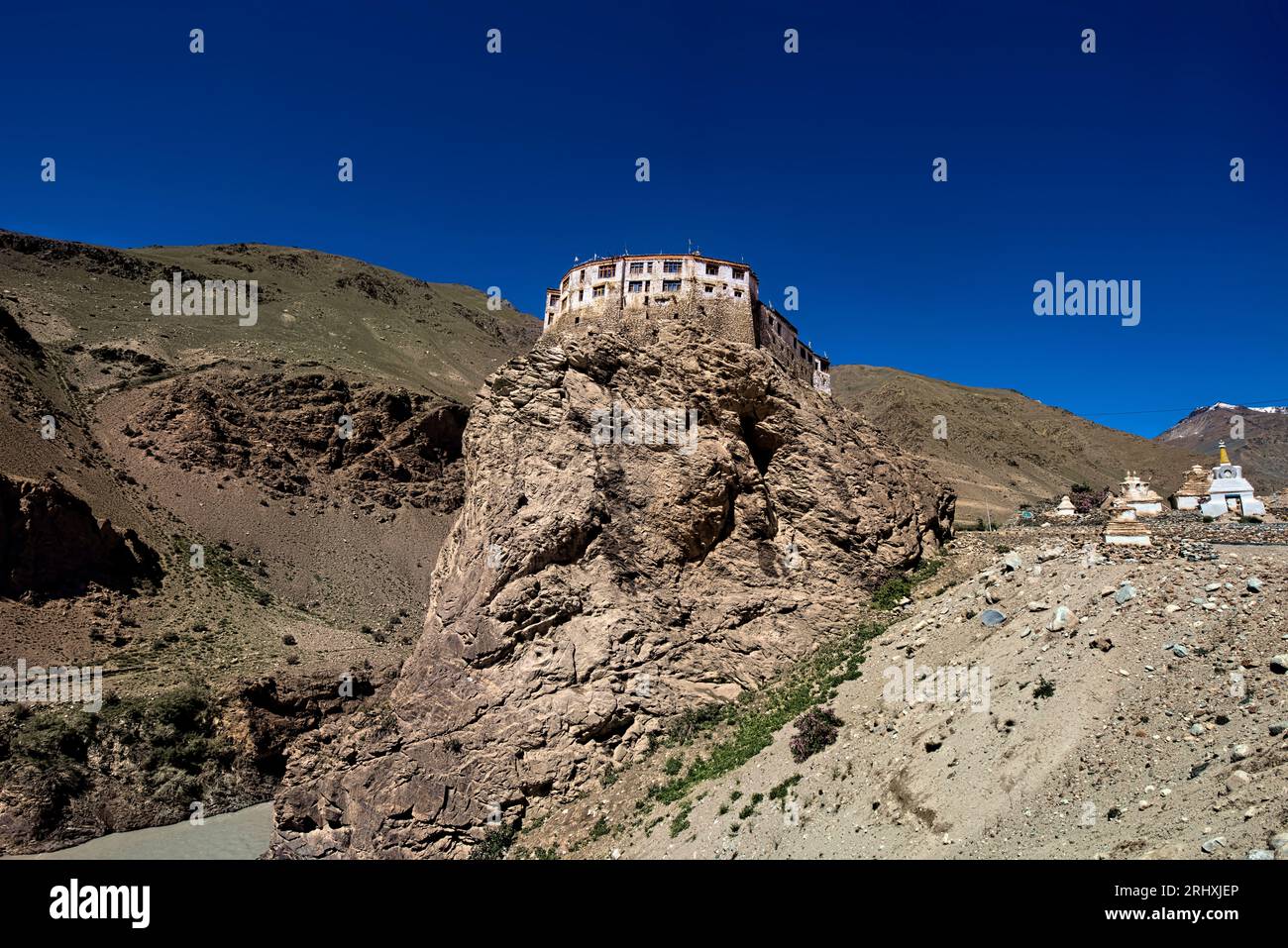 View of the Bardan Gompa, Zanskar, Ladakh, India Stock Photo - Alamy