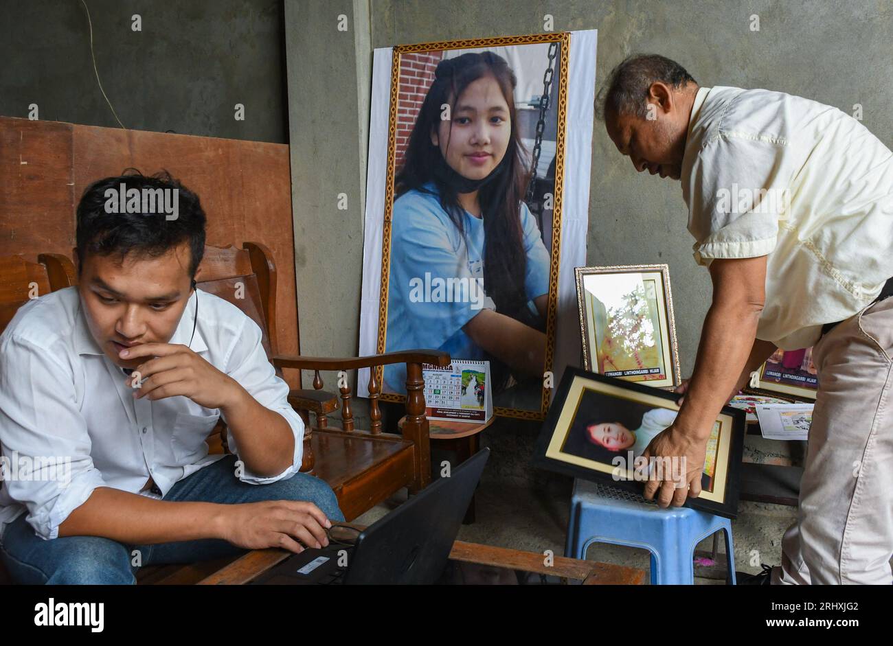 India missing person hi-res stock photography and images - Alamy