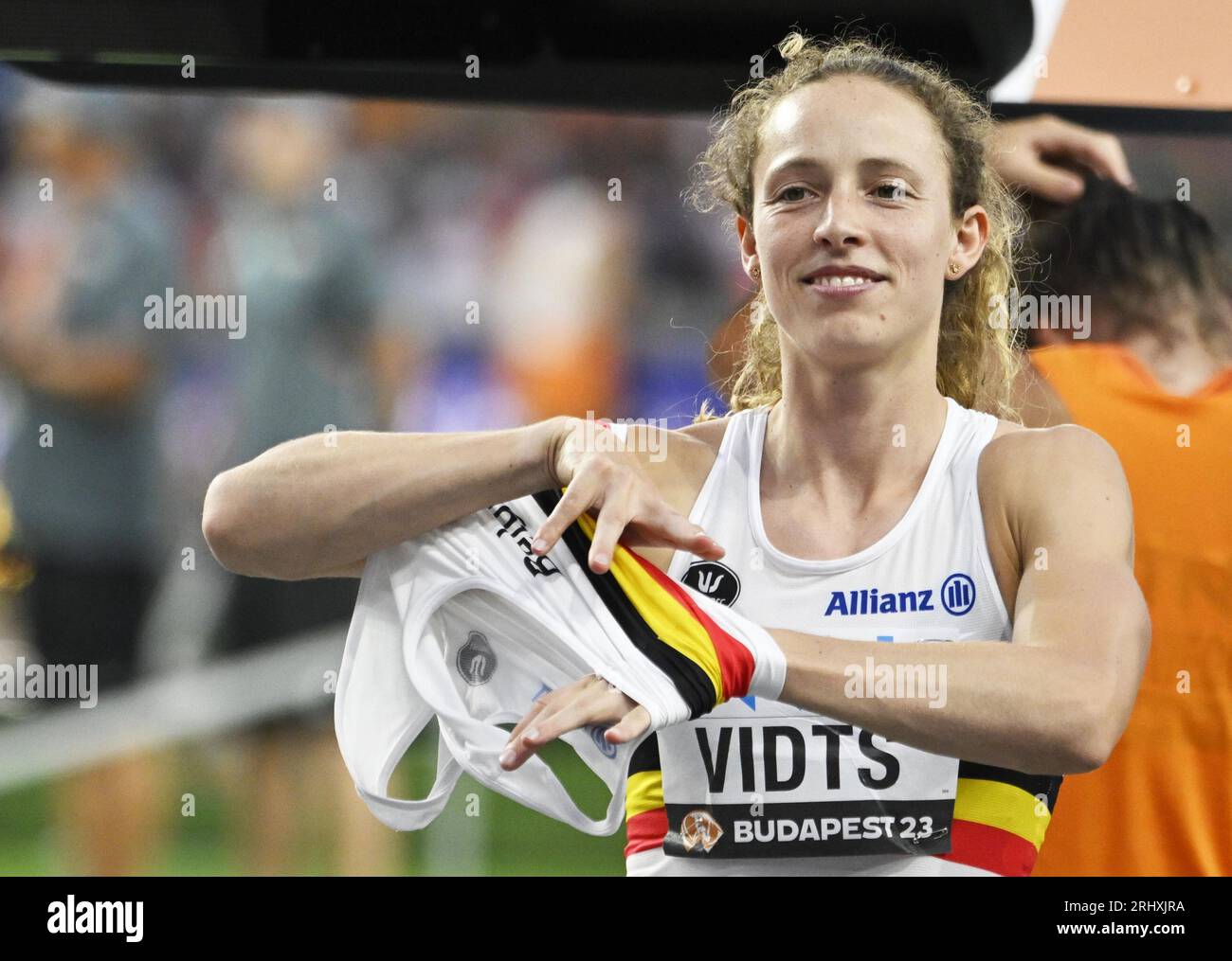 Budapest, Hungary. 19th Aug, 2023. Belgian Noor Vidts pictured during ...