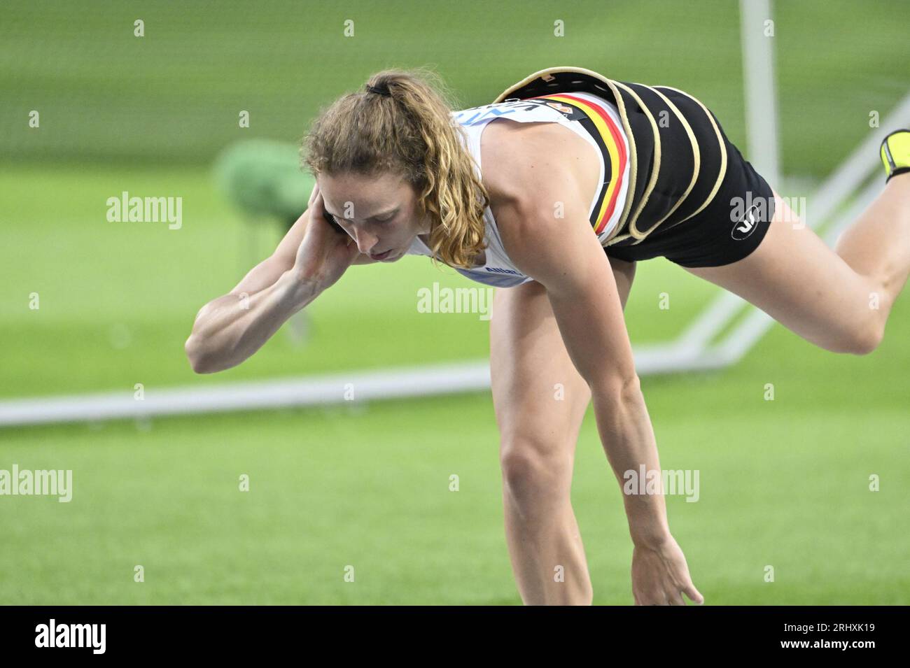 Budapest, Hungary. 19th Aug, 2023. Belgian Noor Vidts pictured during ...