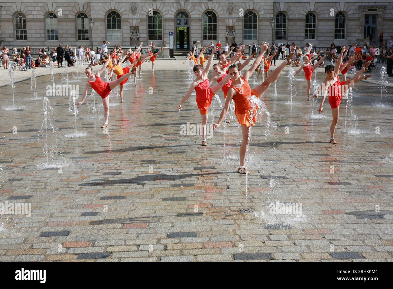 London, UK. 19 August 2023. 'Counterpoint' at Somerset House. A group ...