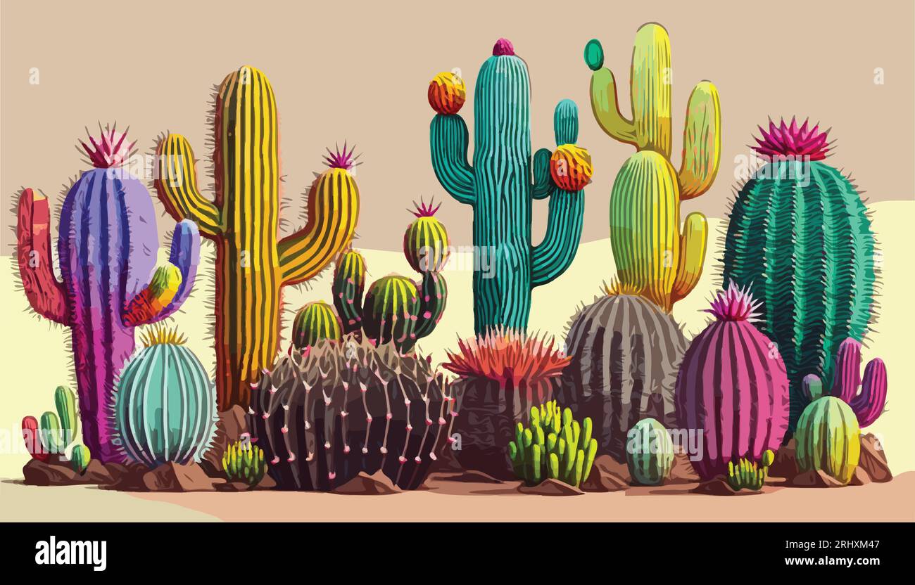 Desert Cactus Wallpaper