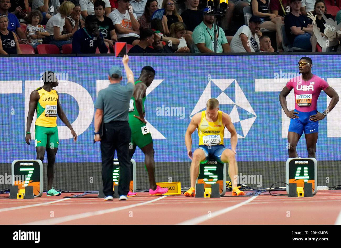 Favour Oghene Tejiri Ashe, of Nigeria walks away after being ...