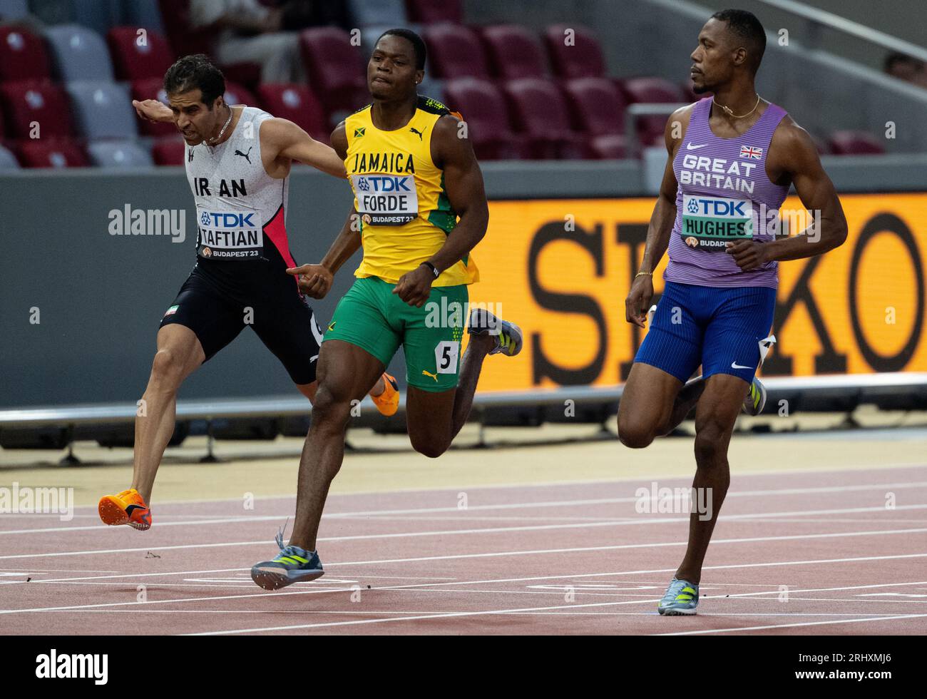 Budapest, Hungary. 19th Aug, 2023. Athletics: World Championships, 100m ...