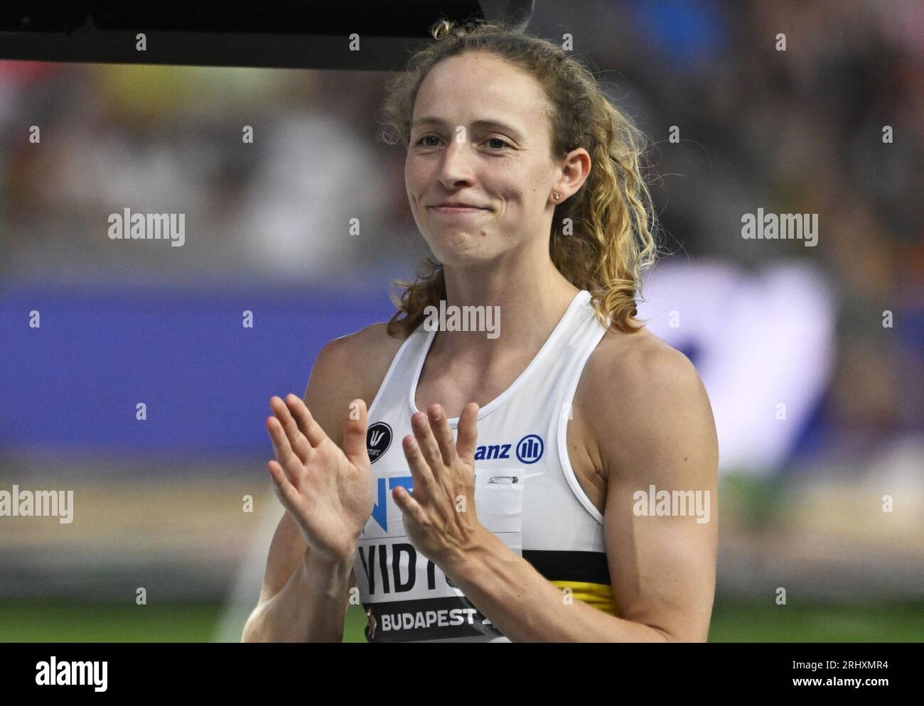 Budapest, Hungary. 19th Aug, 2023. Belgian Noor Vidts pictured during ...