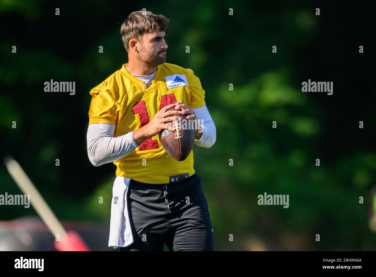August 19th 2023: Washington Commanders quarterback Sam Howell (14) in ...