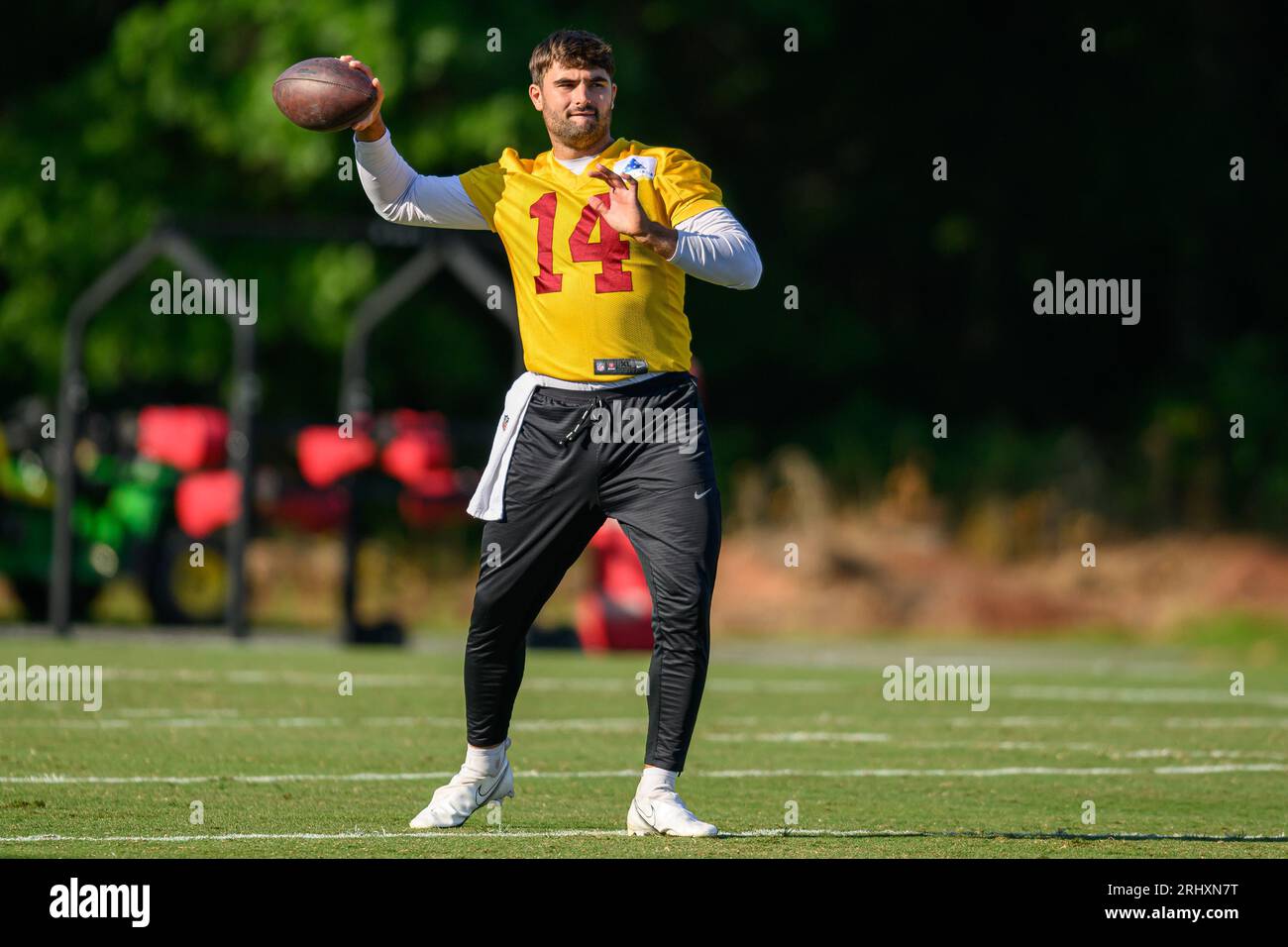 August 19th 2023: Washington Commanders quarterback Sam Howell (14) in ...