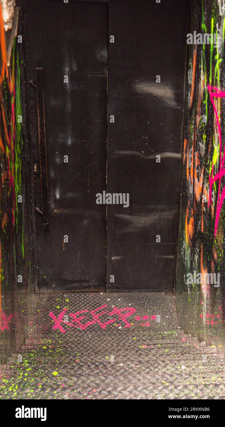 Underground door hi-res stock photography and images - Alamy
