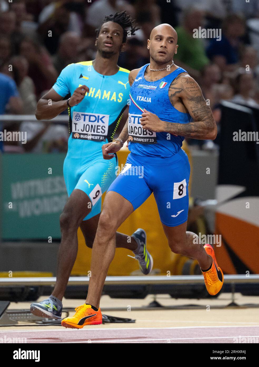 Budapest, Hungary. 19th Aug, 2023. Athletics: World Championships, 100m ...