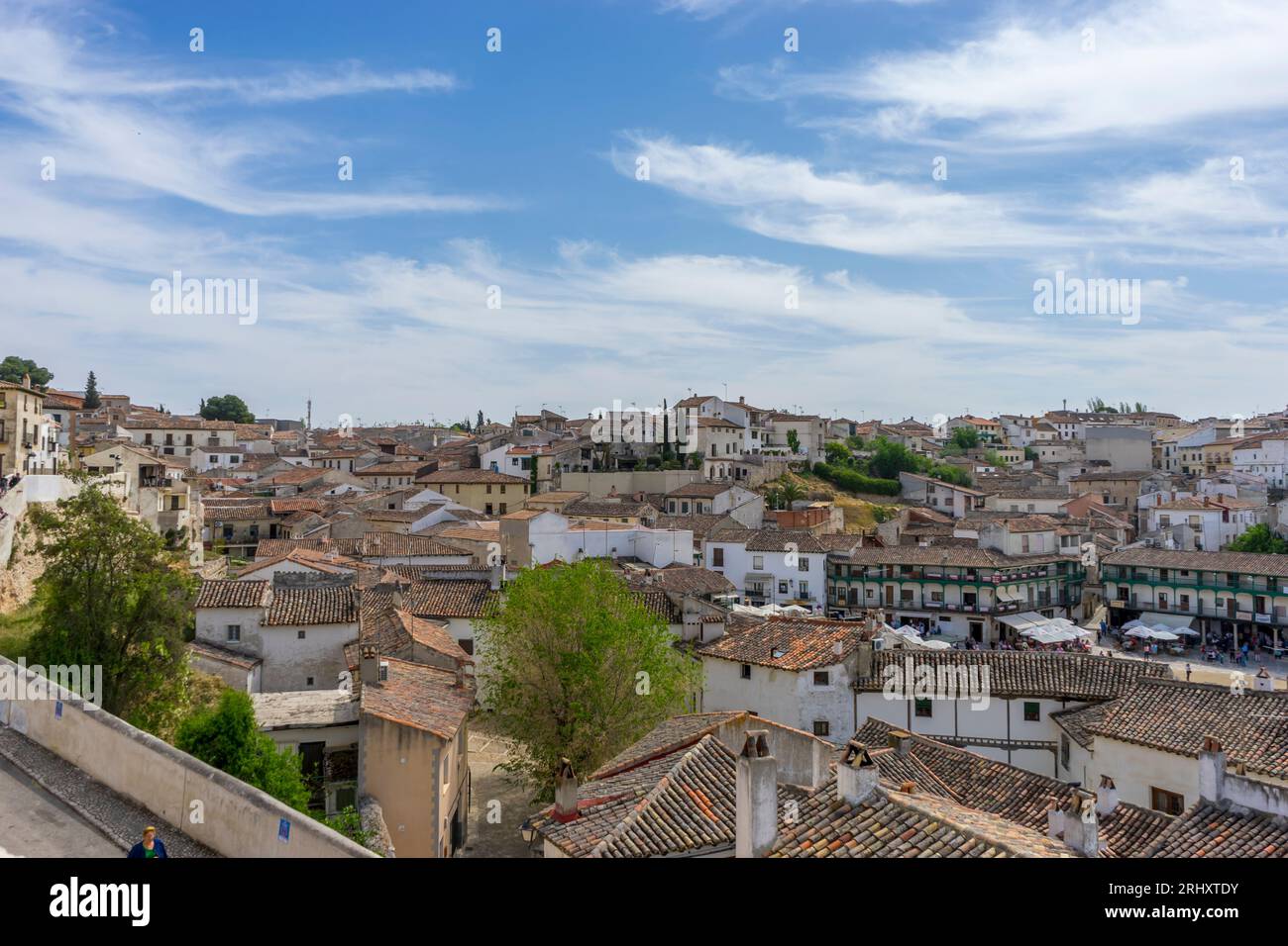 ancient houses, rustic Castilian design, scenic views of the town ...