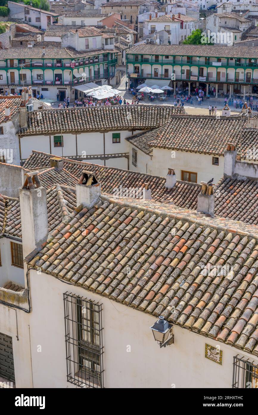 ancient houses, rustic Castilian design, scenic views of the town ...