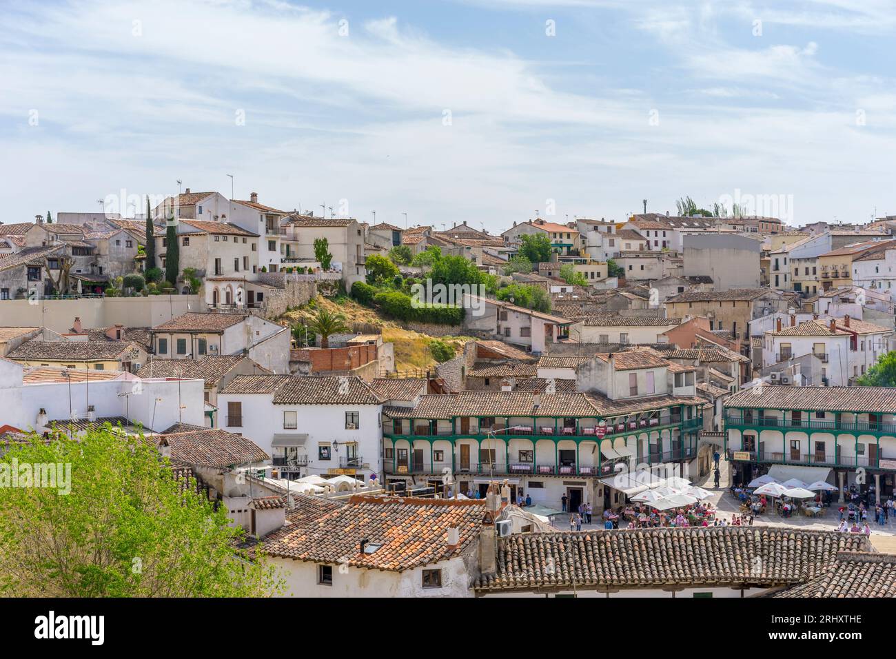 ancient houses, rustic Castilian design, scenic views of the town ...