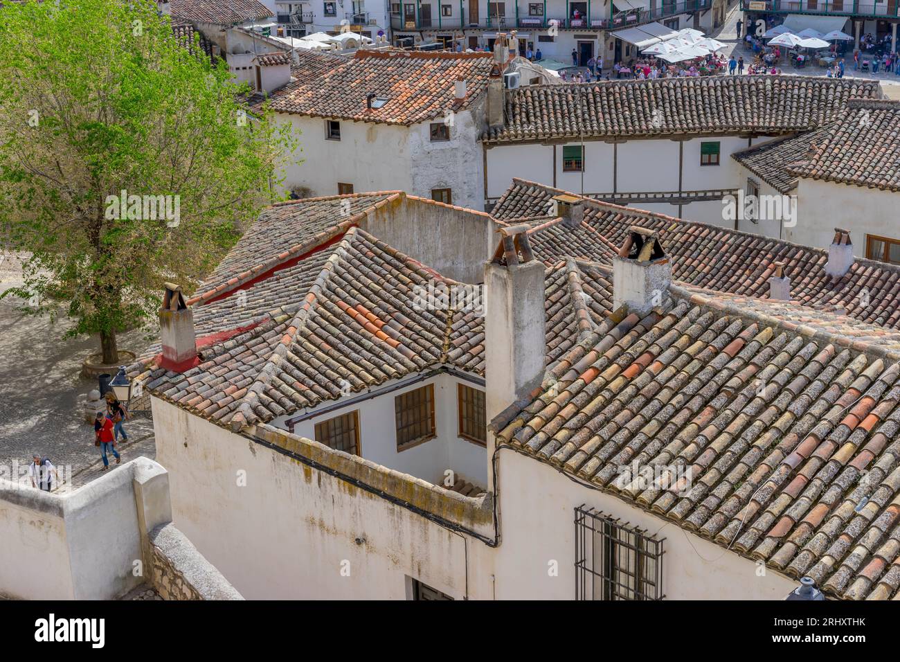 ancient houses, rustic Castilian design, scenic views of the town ...