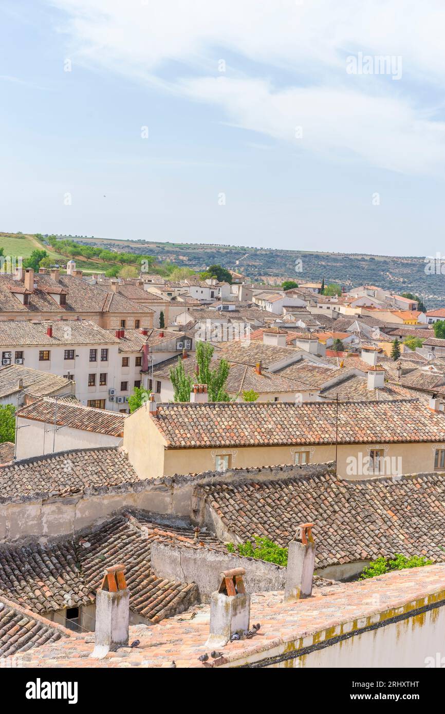 ancient houses, rustic Castilian design, scenic views of the town ...