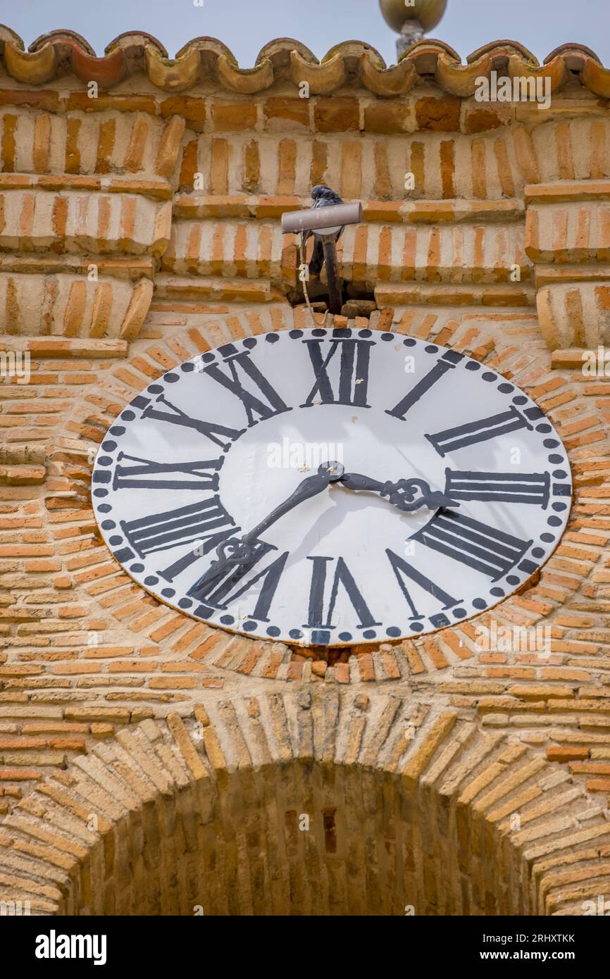 Antique clock, historic bell, religious architecture showcasing the ...