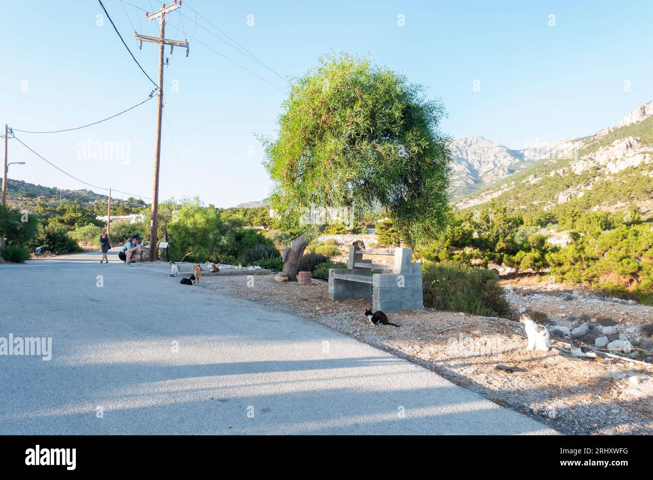 Kato Lefkos village, Karpathos island, Greece, July 29, 2023. (CTK ...