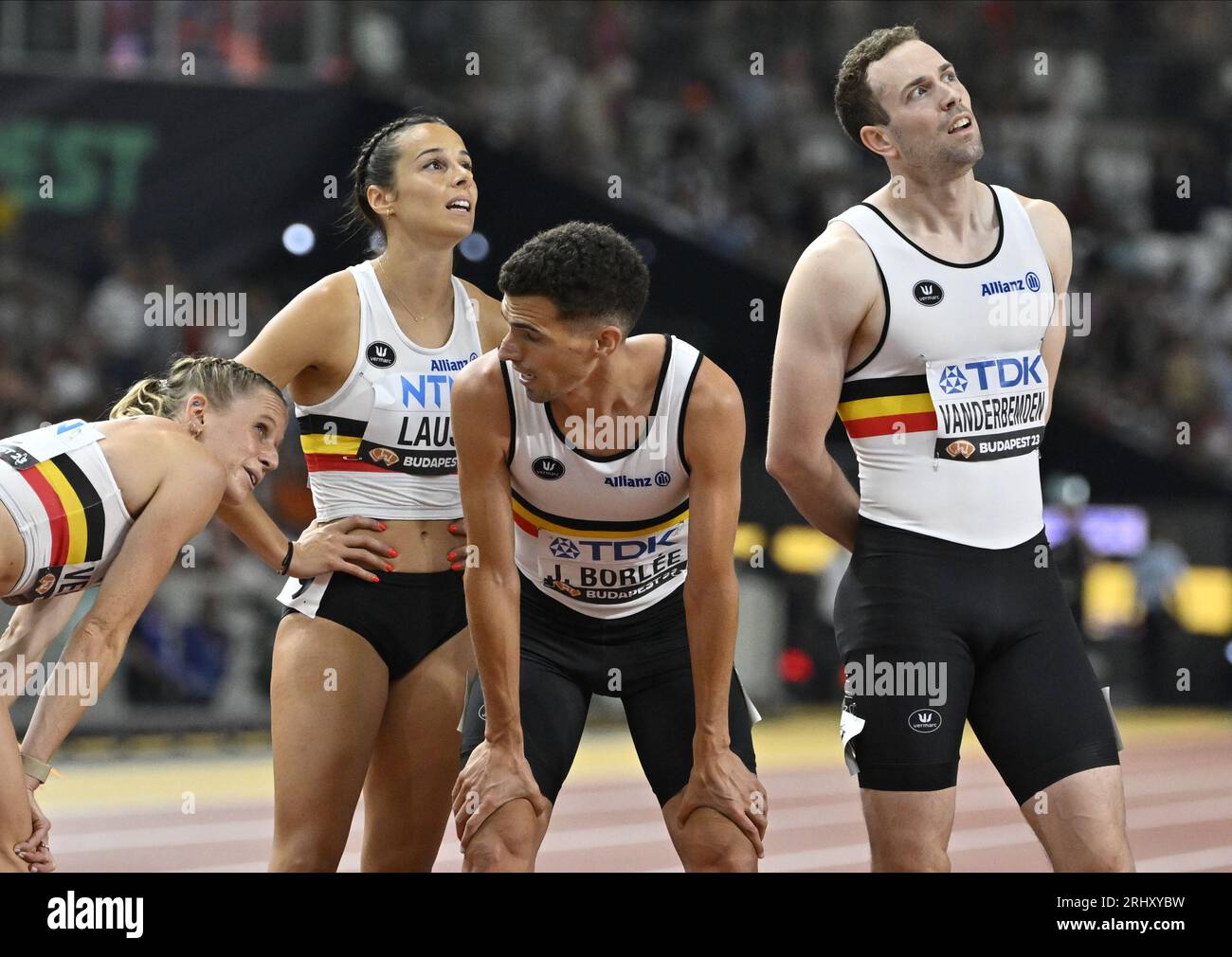 Budapest, Hungary. 19th Aug, 2023. Belgian Imke Vervaet, Belgian ...