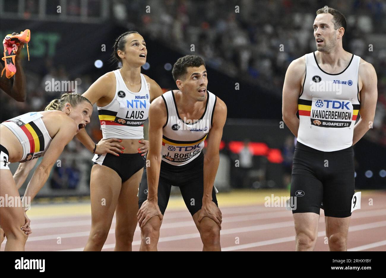 Budapest, Hungary. 19th Aug, 2023. Belgian Imke Vervaet, Belgian ...