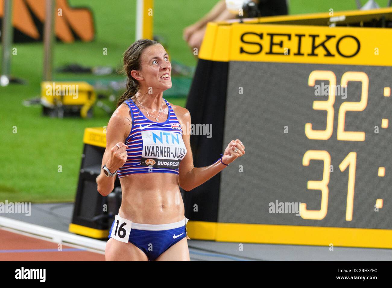 Budapest, Hungary. 19th Aug 2023. Jessica Warner-Judd (Great Britain ...
