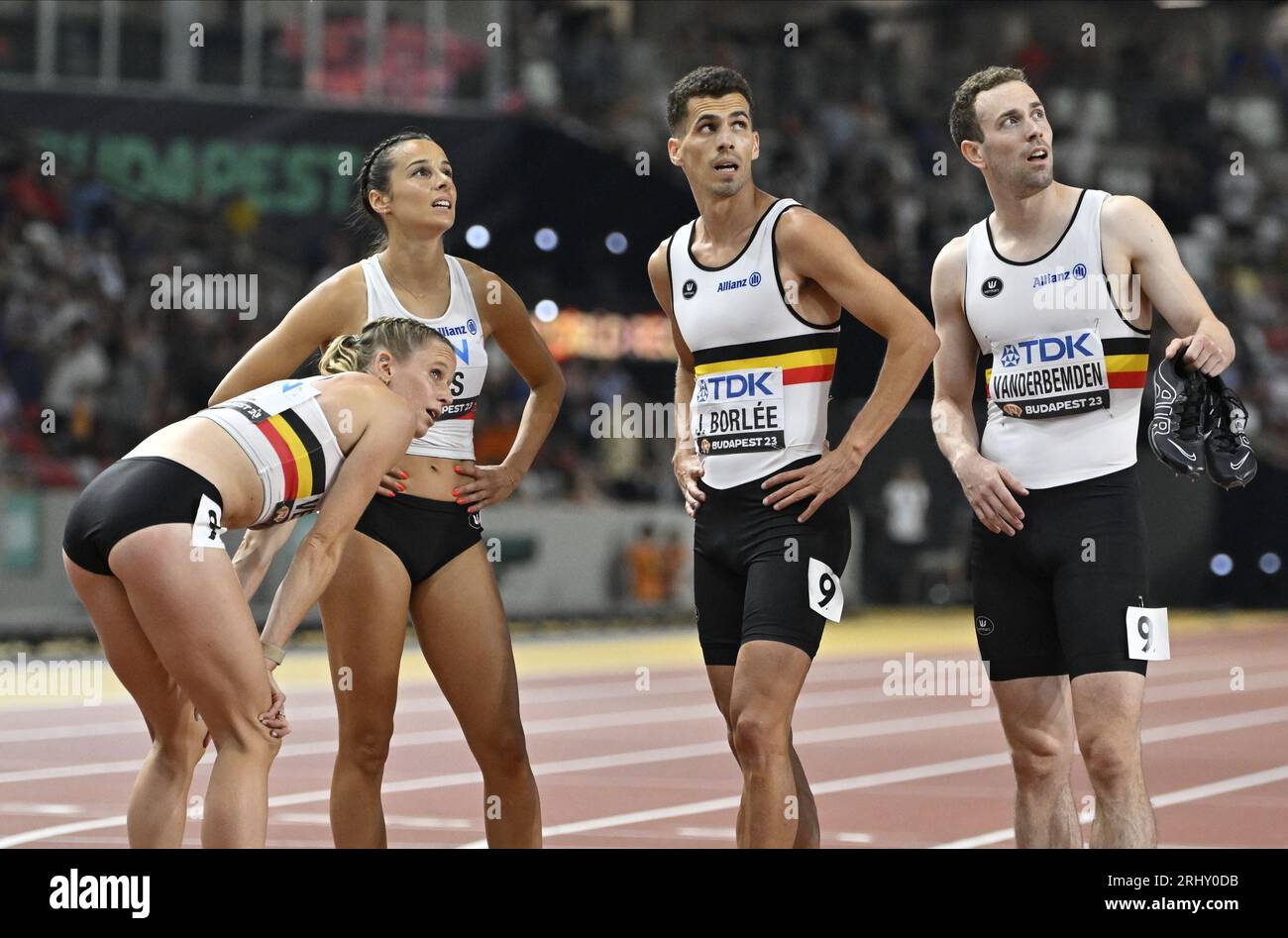 Budapest, Hungary. 19th Aug, 2023. Belgian Imke Vervaet, Belgian ...
