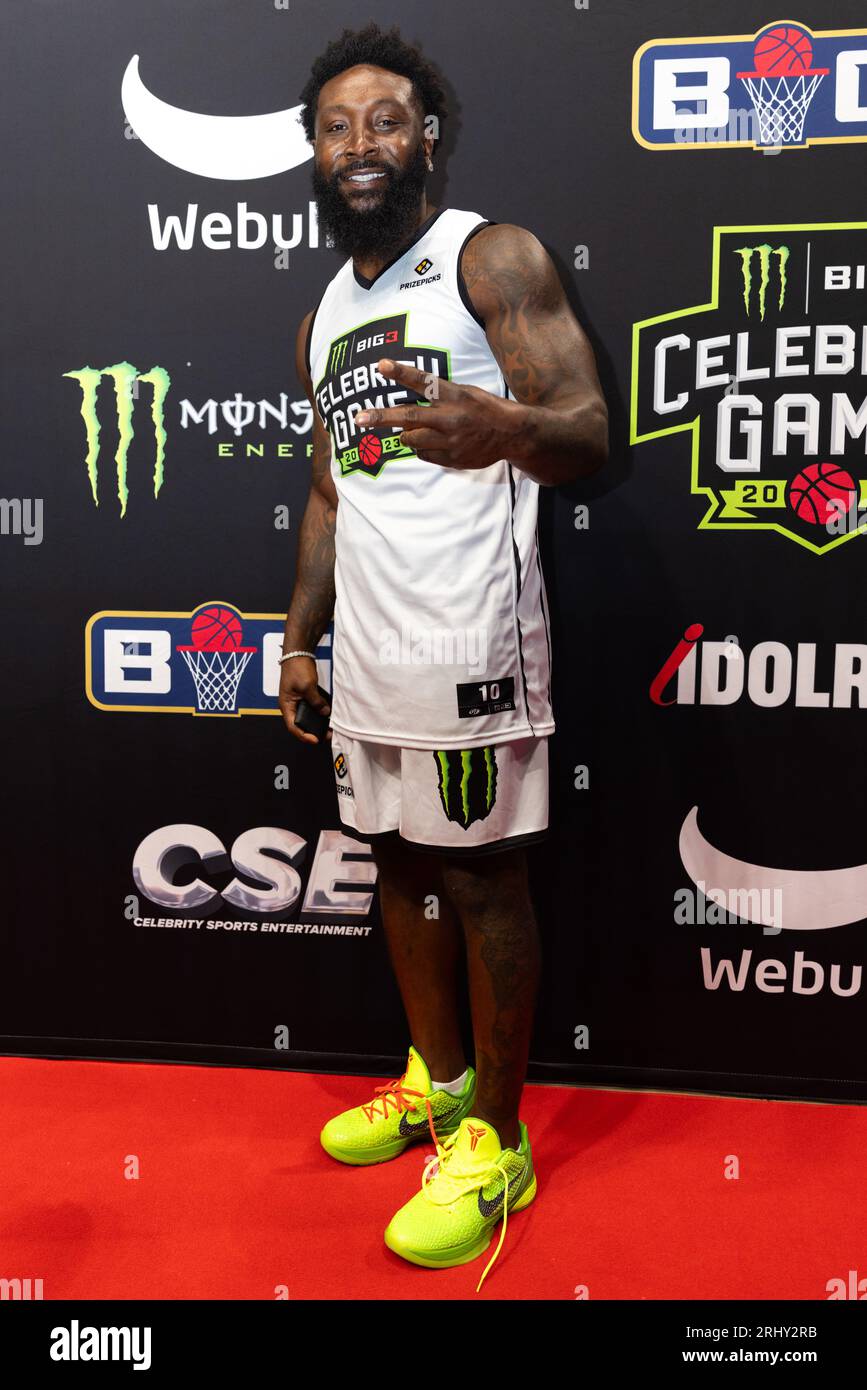 Washington, USA. 19th Aug, 2023. NaVarro Bowman arrives at the Monster ...