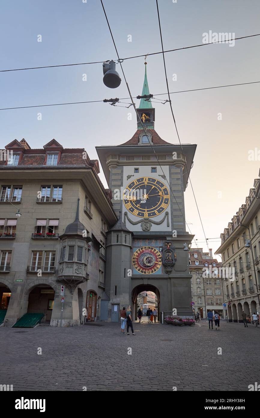 Bern clocktower hi-res stock photography and images - Alamy