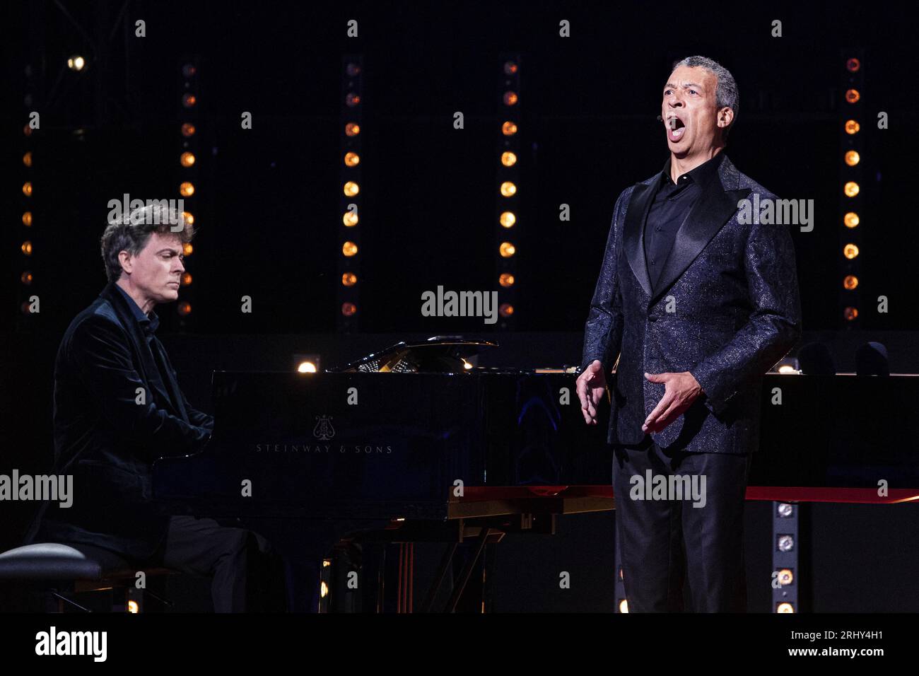 AMSTERDAM - Paul Lewis and Roderick Williams during the 41st edition of ...