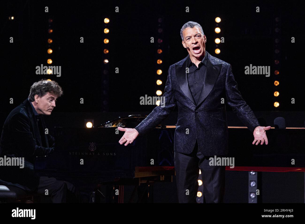 AMSTERDAM - Paul Lewis and Roderick Williams during the 41st edition of ...