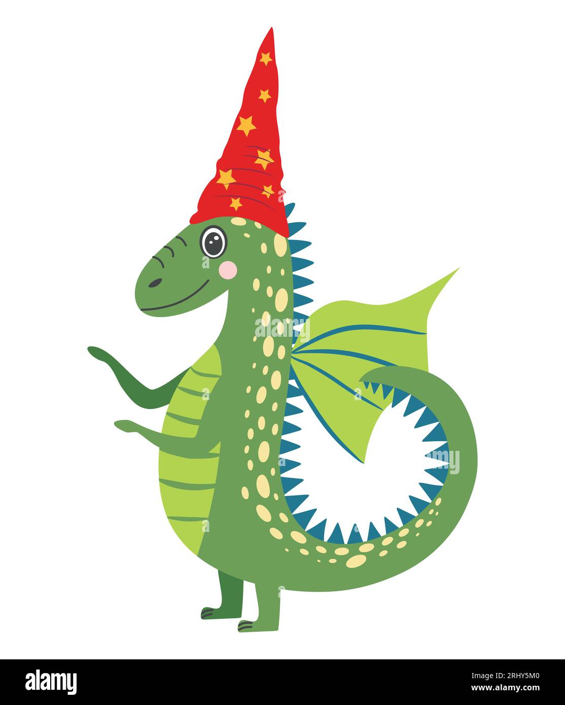 Child in green cap Stock Vector Images - Alamy