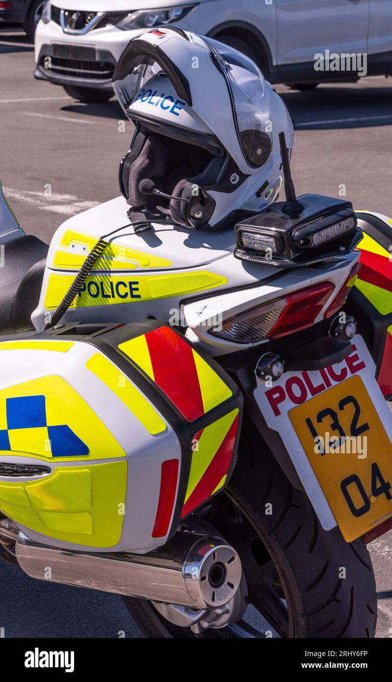St Peter Port, Guernsey. Channel Islands. 11 June 2023. Guernsey Police ...