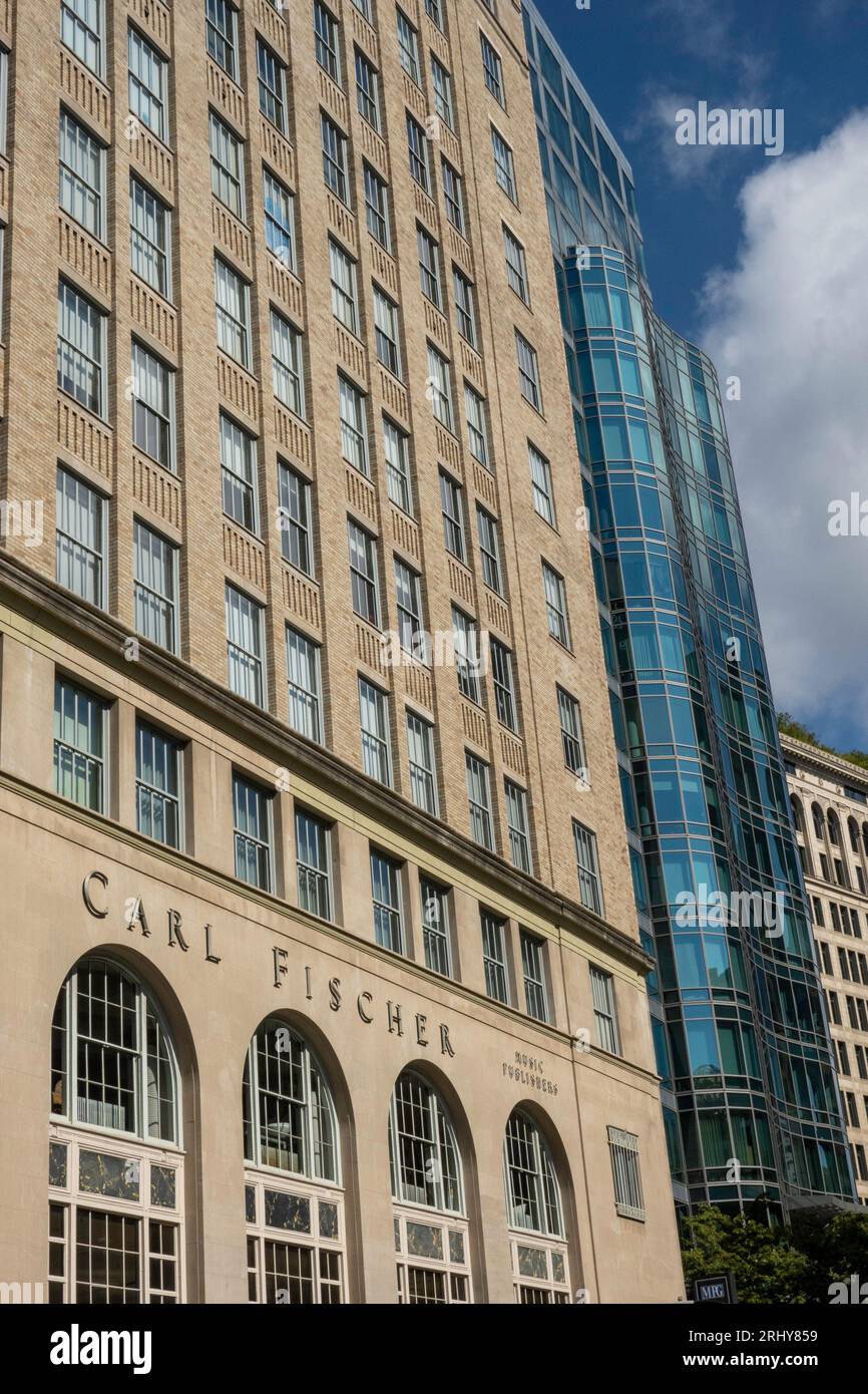 Carl Fischer music publishers building at Cooper Square in New York ...