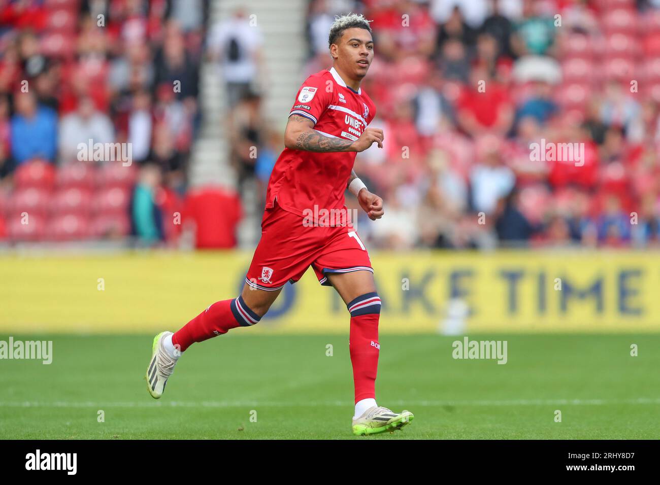 Morgan Rogers #10 of Middlesbrough during the Sky Bet Championship ...