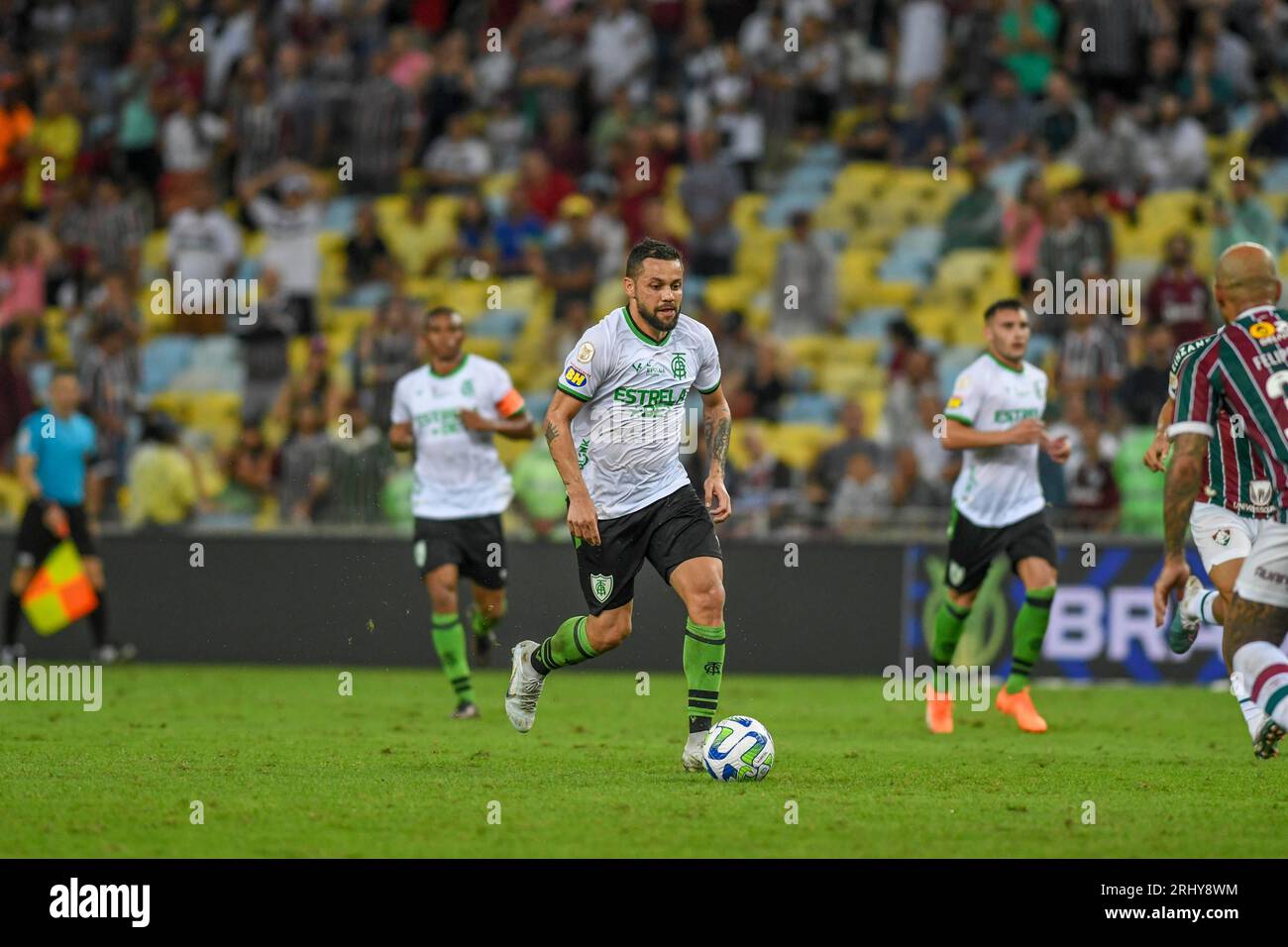 Rio De Janeiro, Brazil. 19th Aug, 2023. MG held at the Maracanã Stadium ...