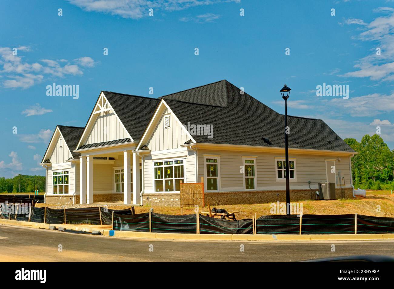 New Clubhouse Construction in Development Stock Photo - Alamy
