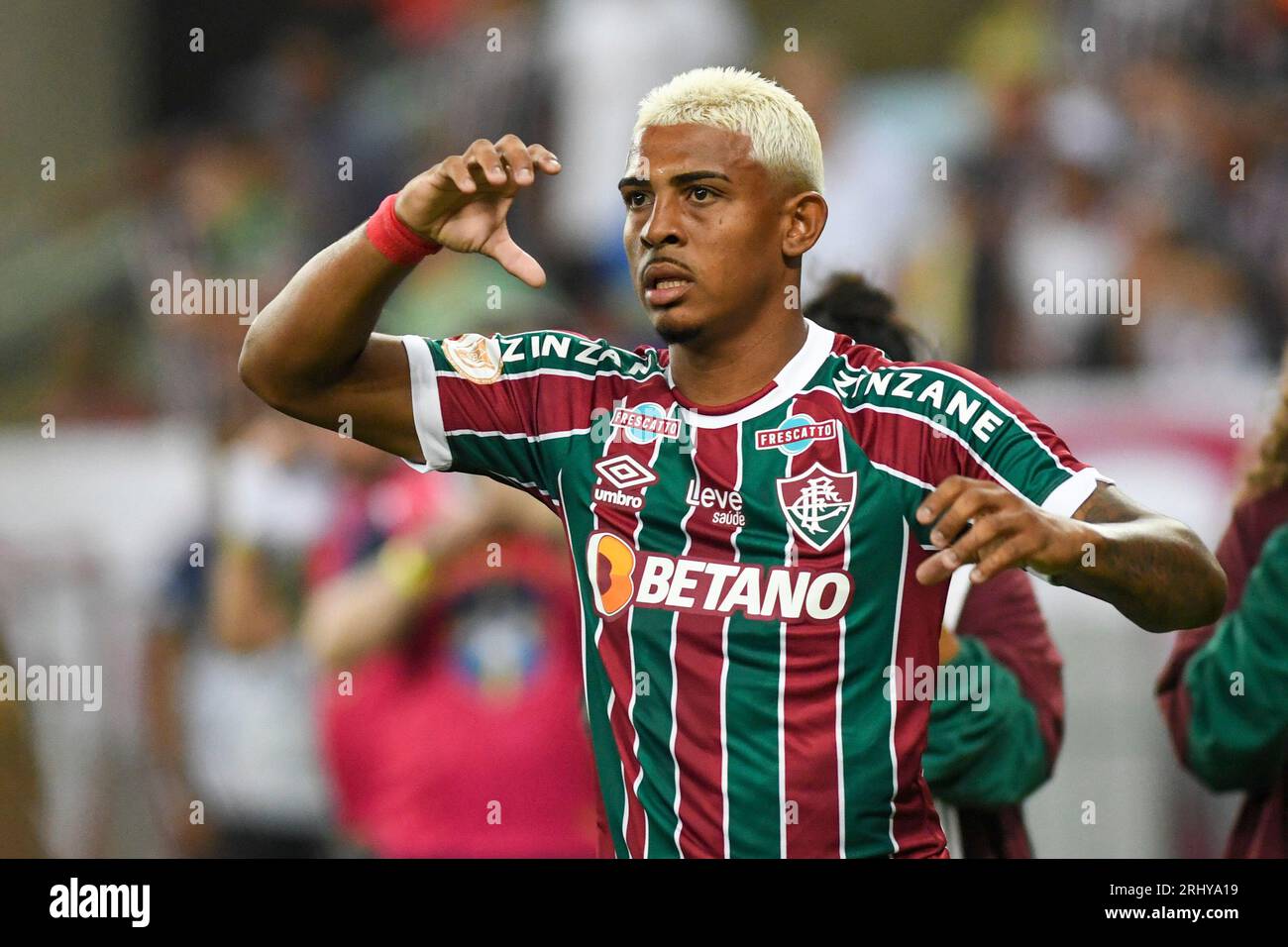 Rio De Janeiro, Brazil. 19th Aug, 2023. MG held at the Maracanã Stadium ...