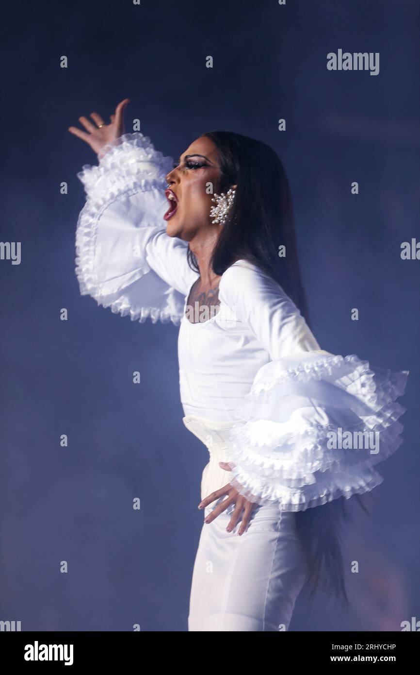 The Spanish drag artist, Pakita, also known as Franciska 'Pakita ...