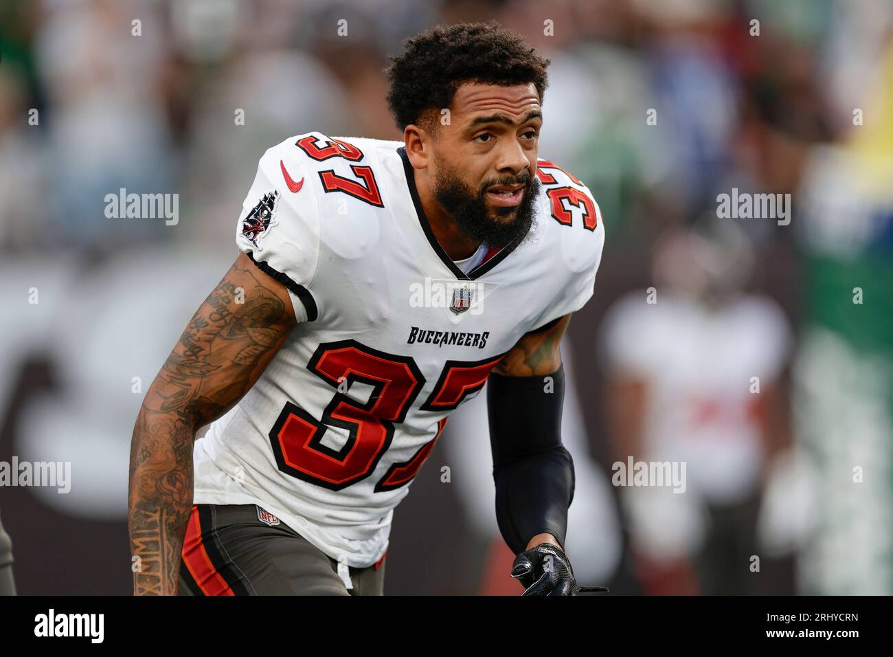 Tampa Bay Buccaneers cornerback Anthony Chesley before a preseason NFL ...