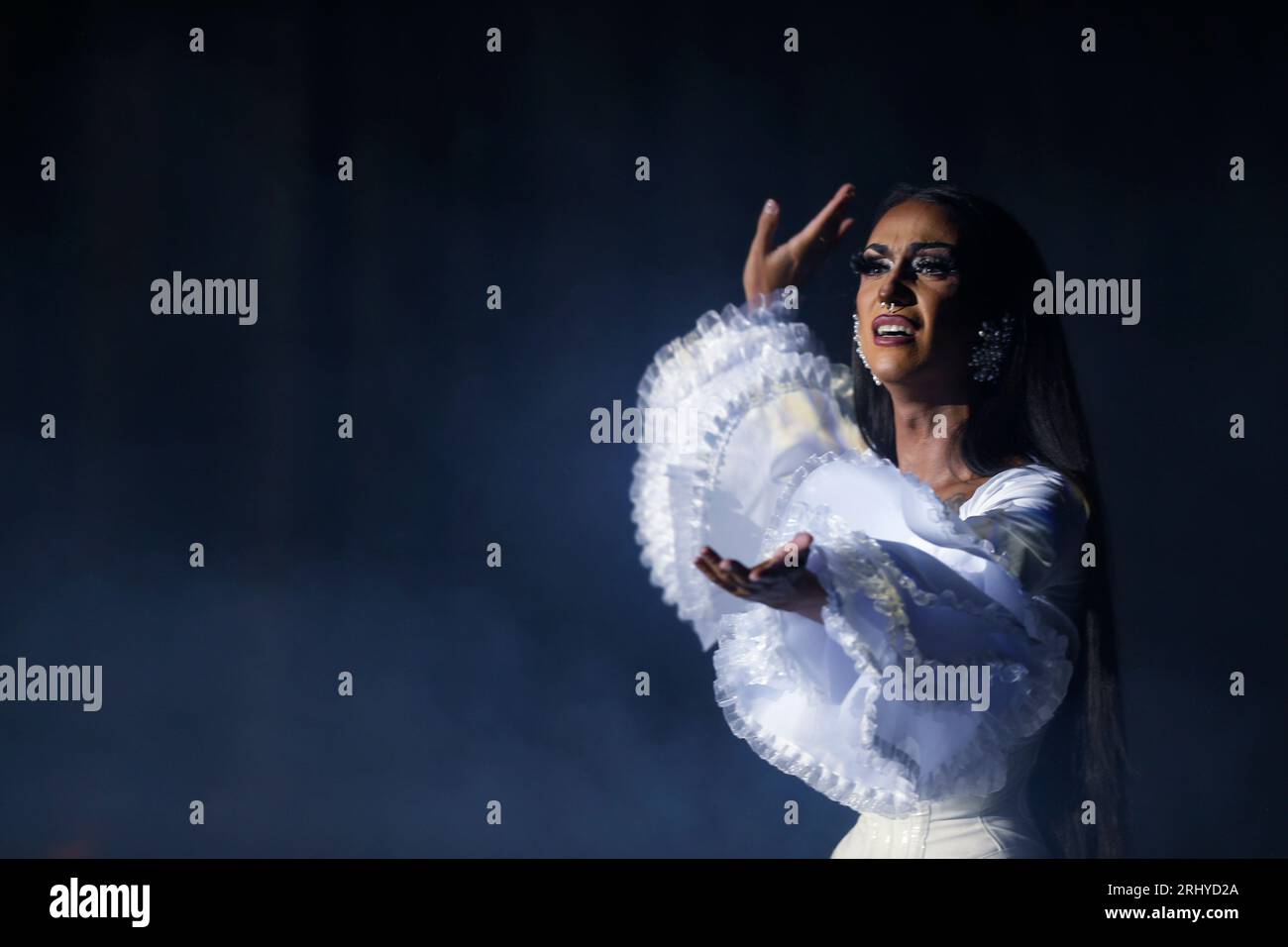 August 18, 2023, Madrid, Madrid, Spain: The Spanish drag artist, Pakita ...