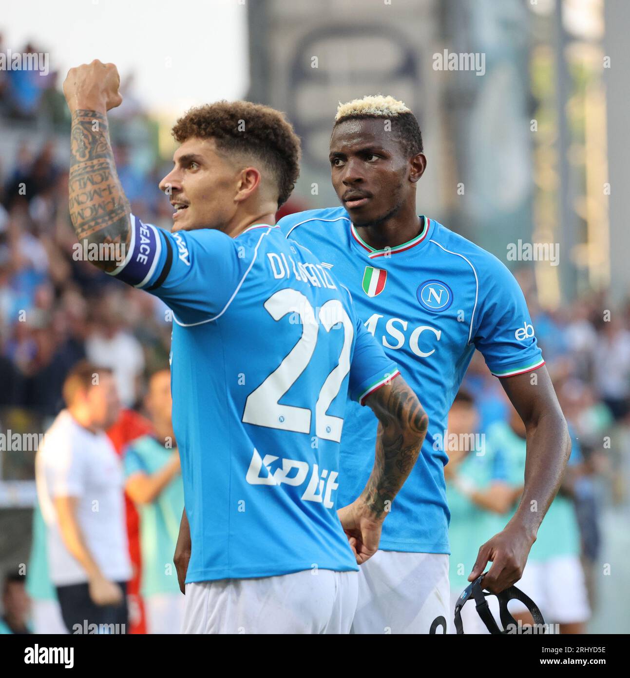 Frosinone, LAZIO, ITALIA. 19th Aug, 2023. Giovanni Di Lorenzo of SSC ...