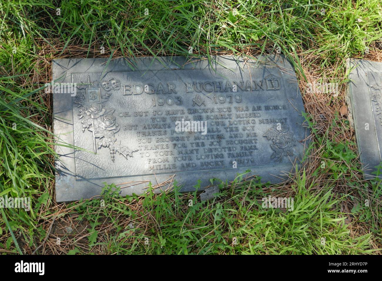 Los Angeles, California, USA 18th August 2023 Actor Edgar Buchanan ...