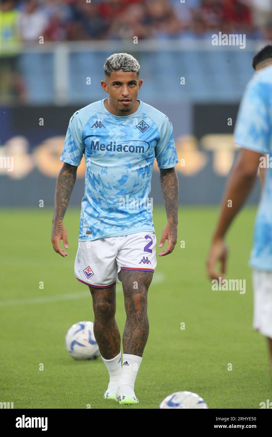 Dodo of Acf Fiorentina during the Italian Serie A, football match ...