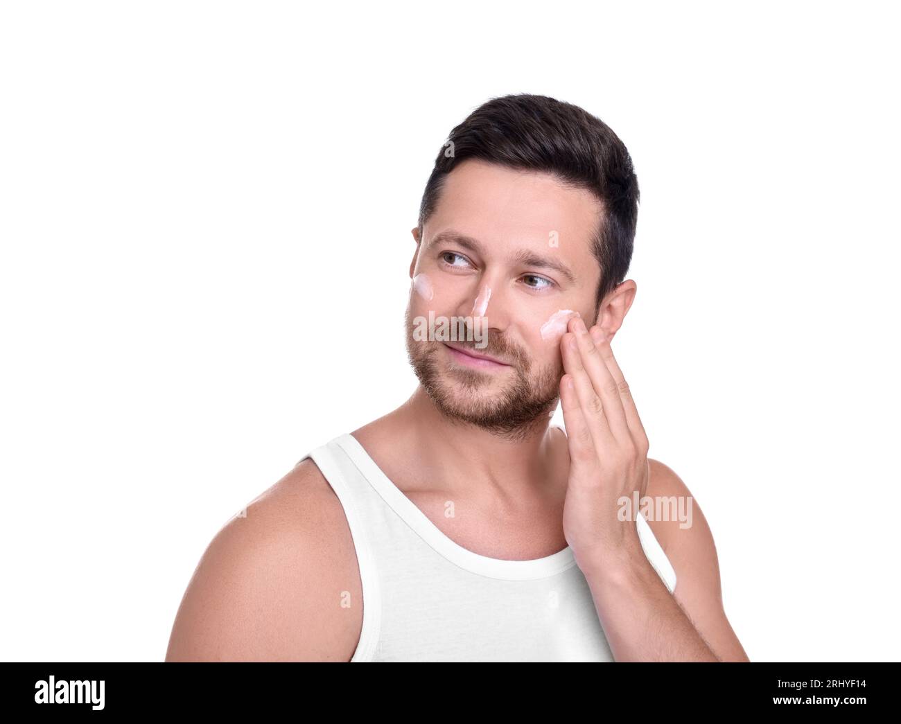 Sunburn man nose hi-res stock photography and images - Alamy