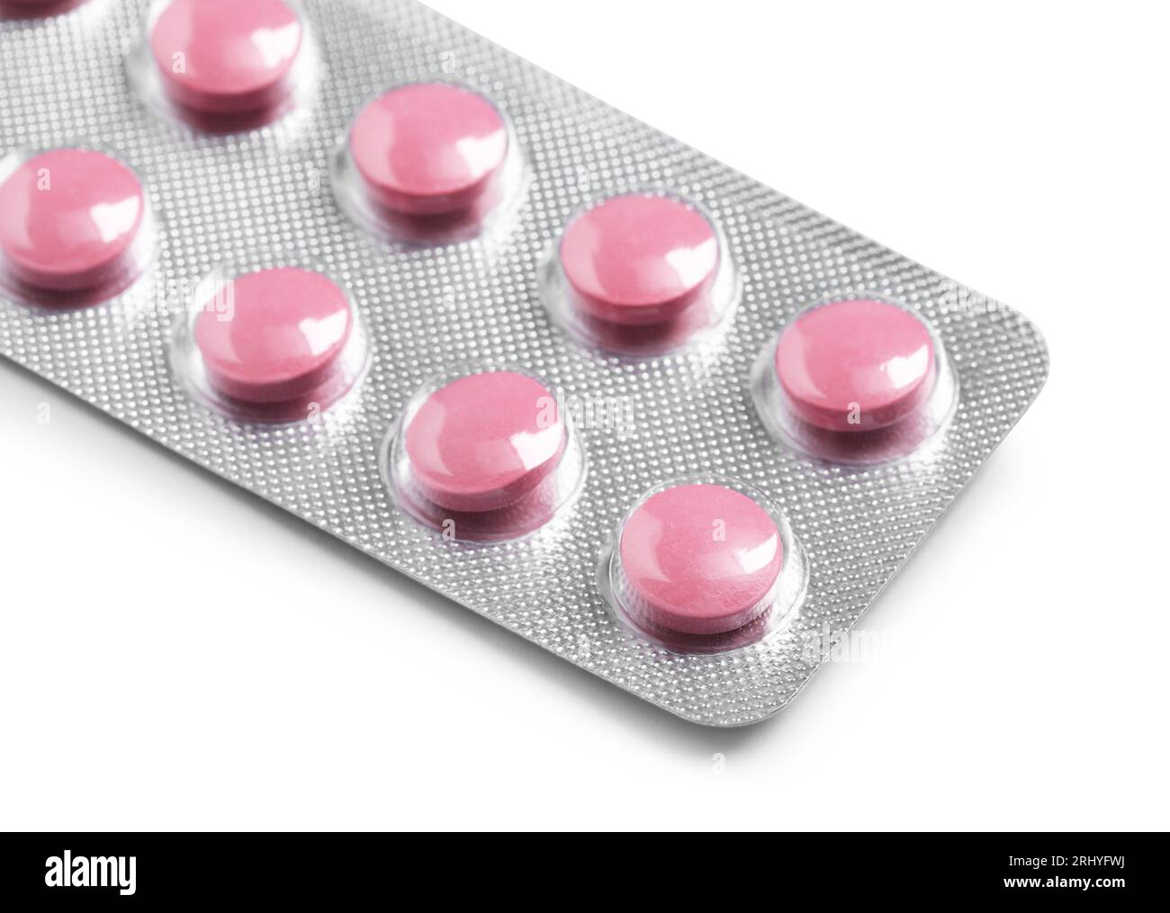 Pink grey pills hi-res stock photography and images - Alamy