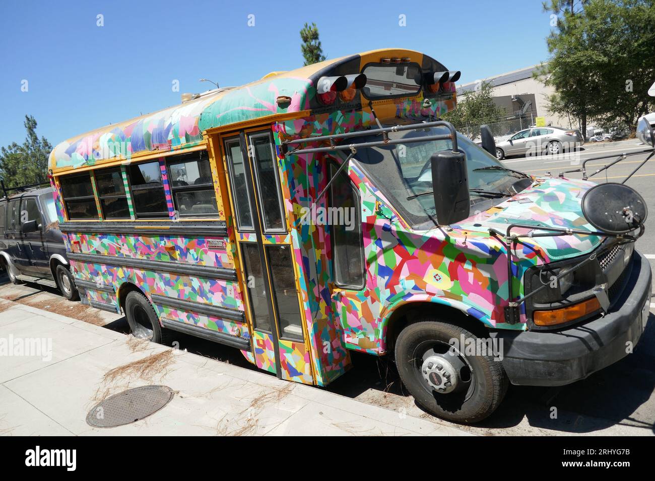 Los Angeles, California, USA 18th August 2023 Homeless RV Encampments ...
