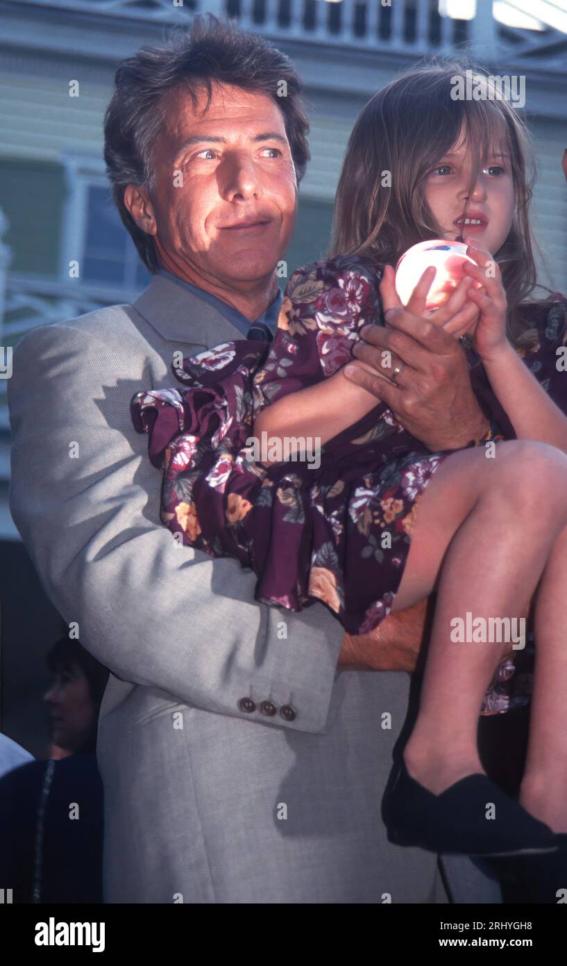 1993Dustin Hoffman Alexandra daughter John Barrett/PHOTOlink.net ...