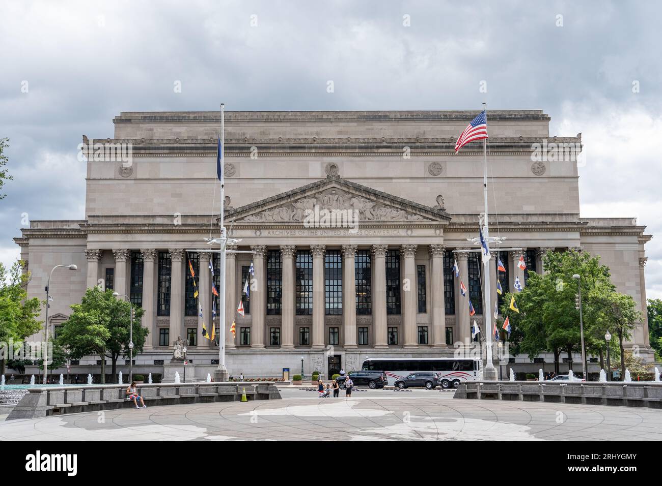 Washington dc national archives museum hi-res stock photography and ...